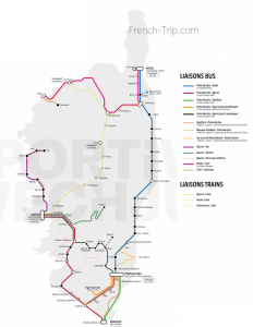 Buses in Corsica - Best France travel guide